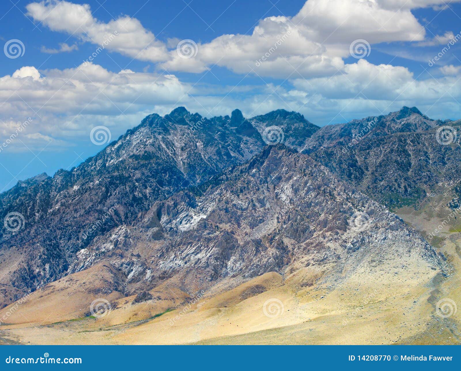 Sierra Mountains stock photo. Image of peaks, mountain - 14208770