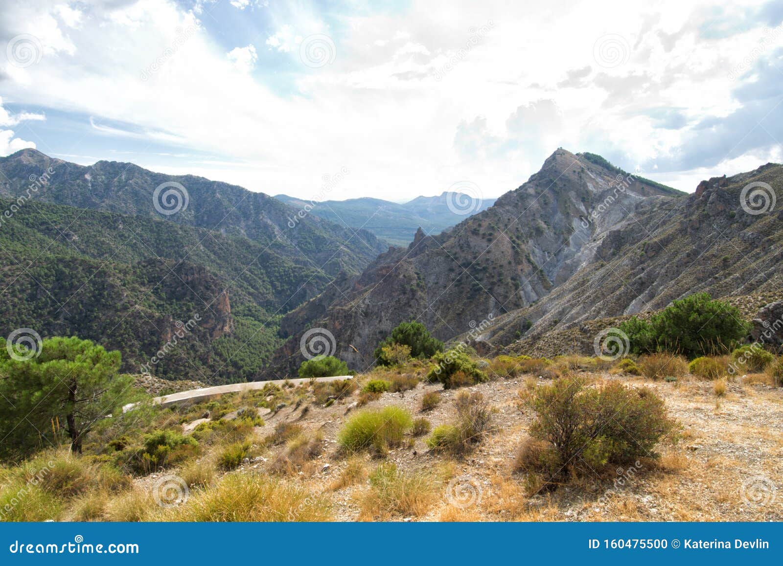 Sierra Nevada Mountain Range. Stock Photo - Image of nevada, park ...