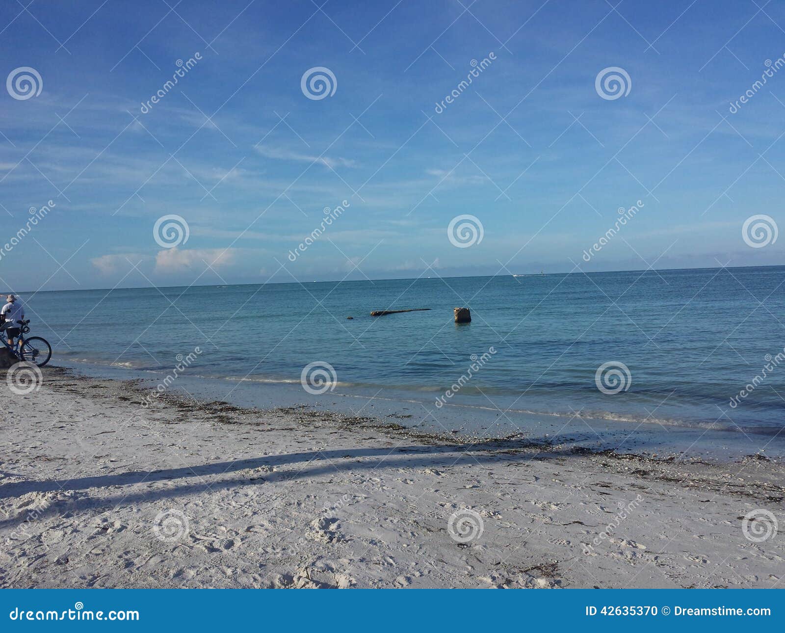 Siesta beach stock photo. Image of water, beach, sand - 42635370