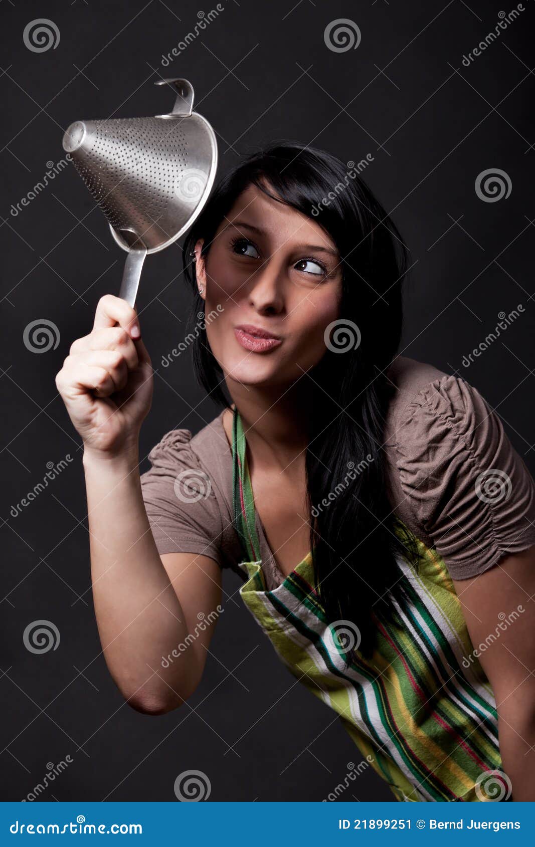 Sieve stock image. Image of modern, smile, dark, female - 21899251