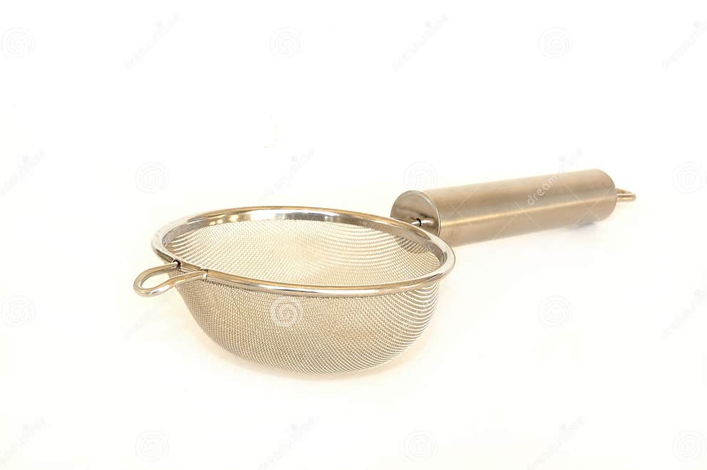 Sieve stock photo. Image of household, sieve, stainless - 71432