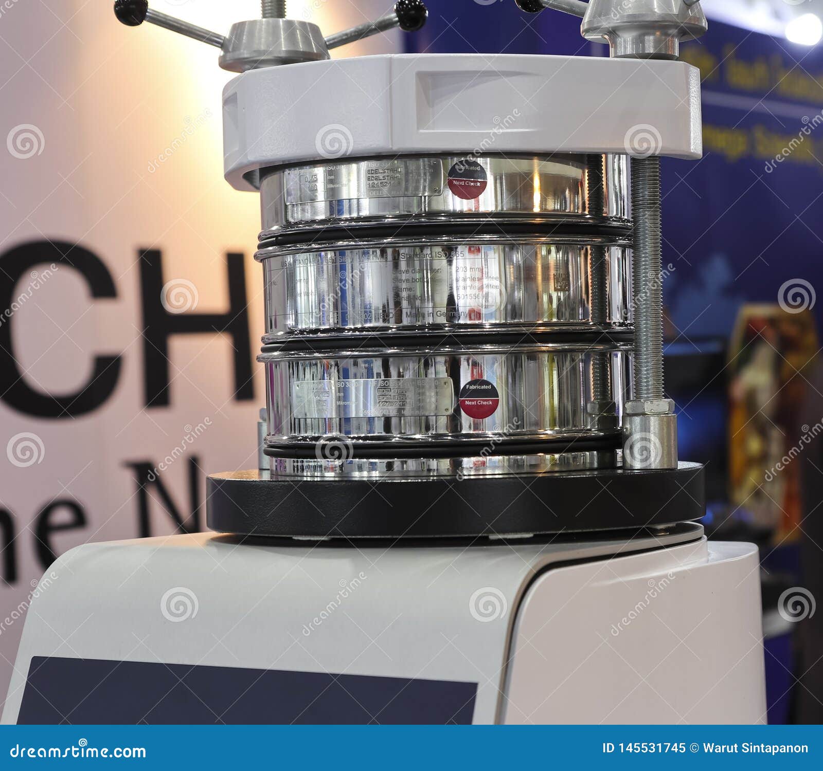 Sieve Analysis for Laboratory Editorial Image - Image of gradation ...