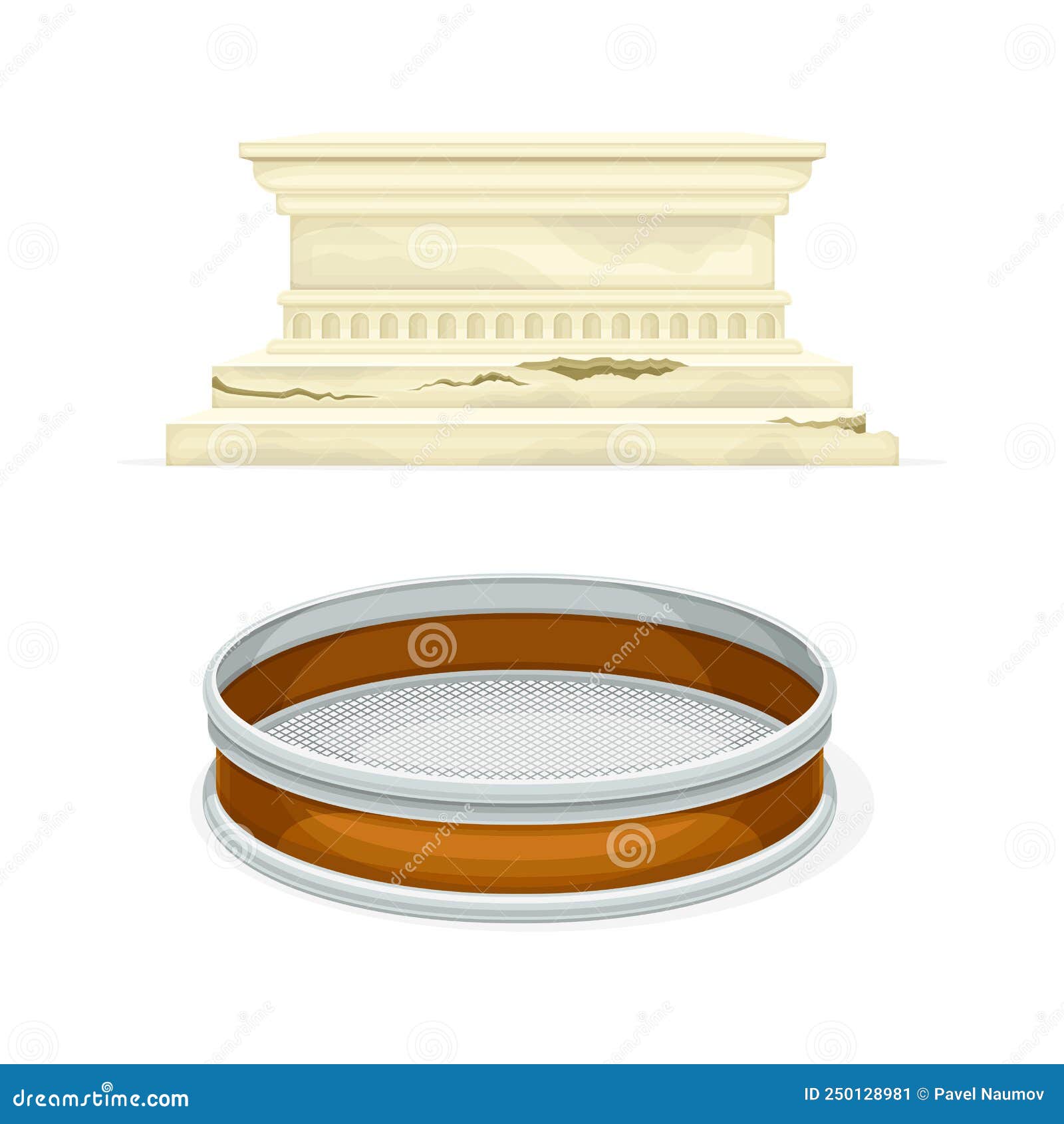 Sieve Illustration, Drawing, Engraving, Ink, Line Art, Vector ...