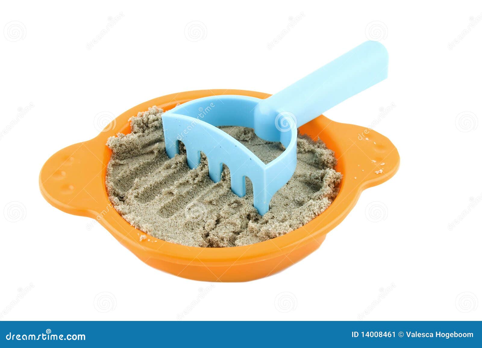 Sieve with sand and rake stock image. Image of rake, white - 14008461