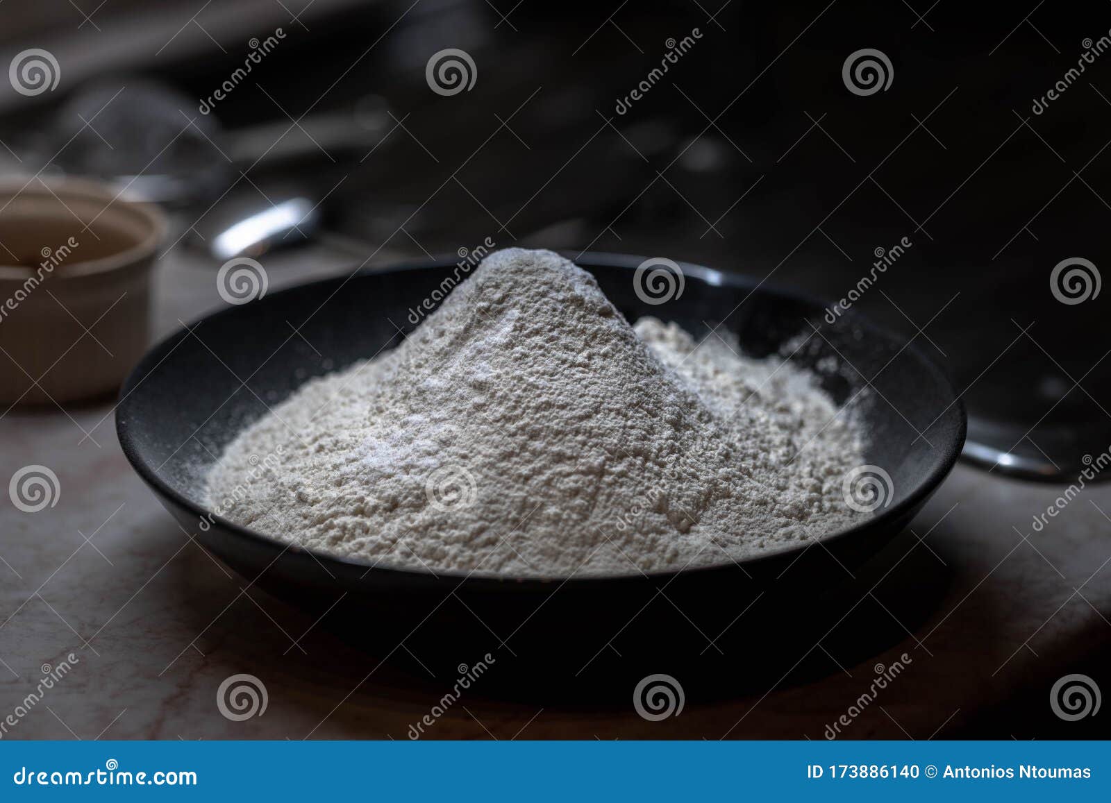 Flour Bowl Stock Photos - Download 53,022 Royalty Free Photos