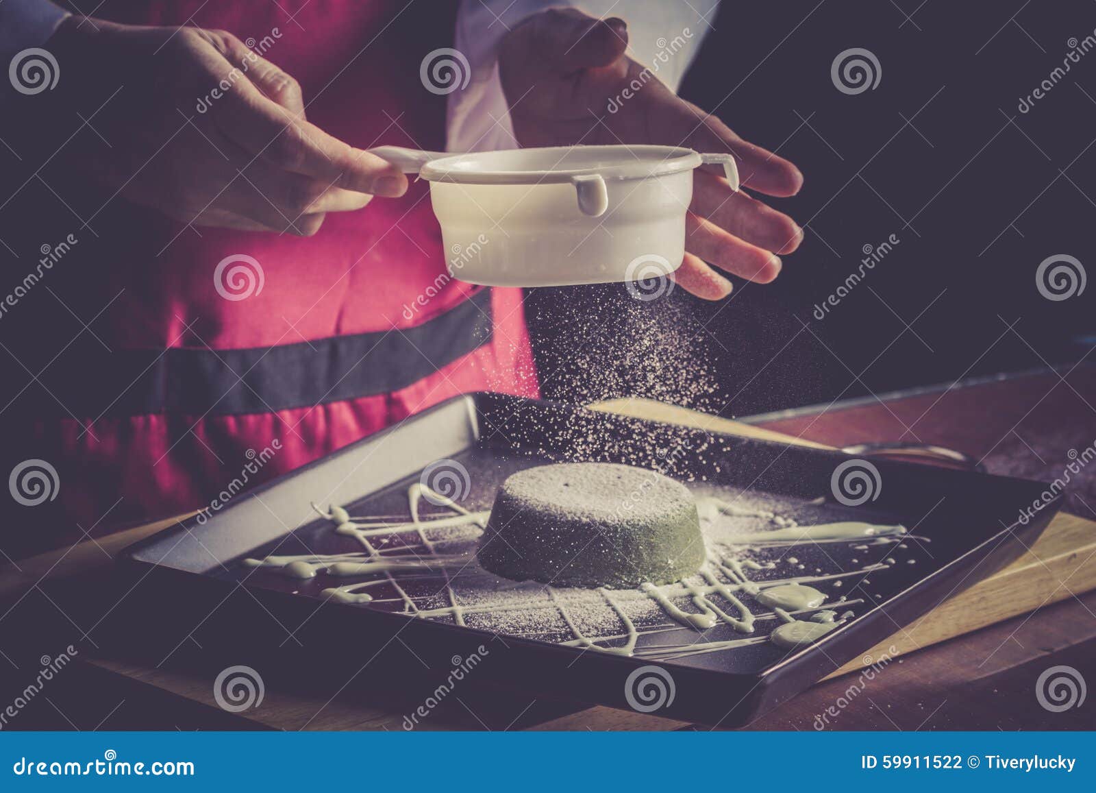 Sifting flour stock photo. Image of ingredient, background - 59911522