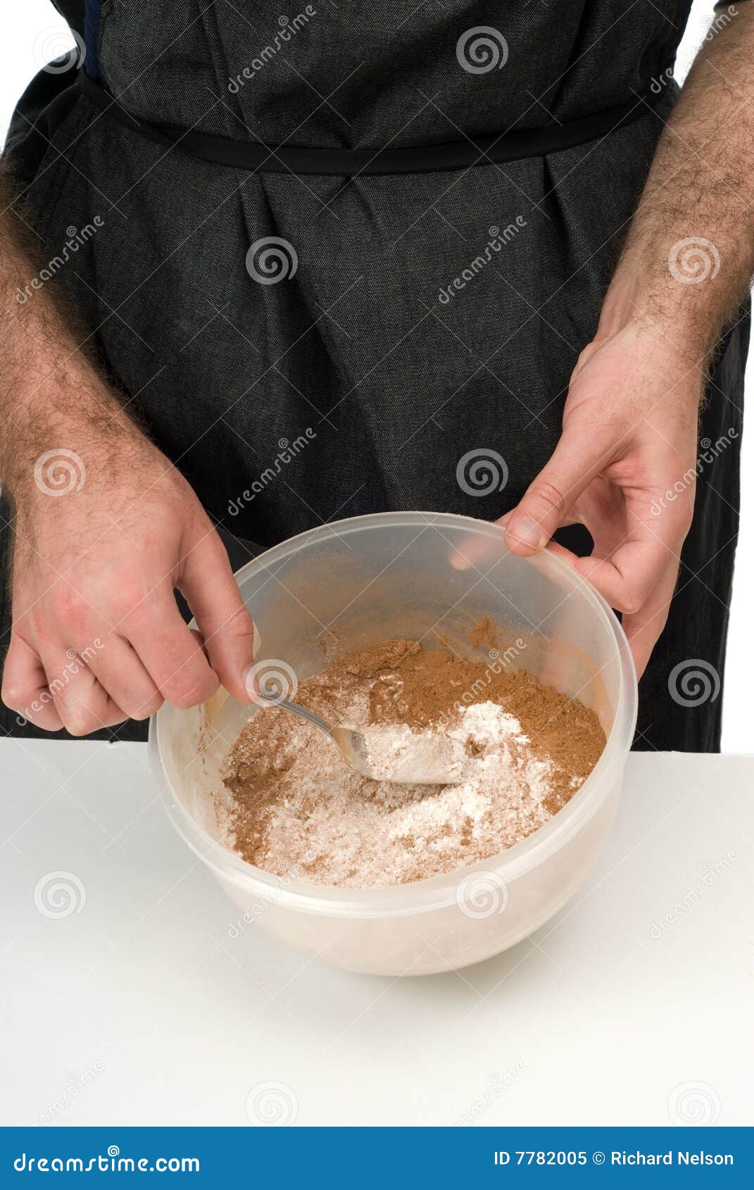 Sifting Ingredients stock image. Image of utensils, preperation - 7782005