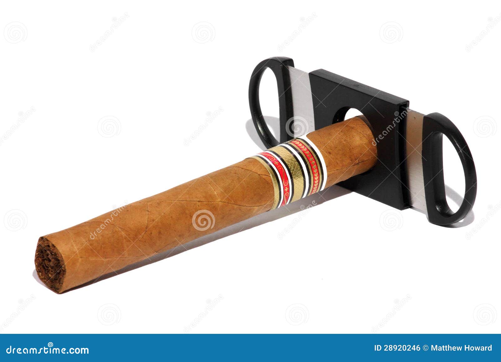 Sigaar En De Snijder Van De Sigaar Stock Foto - Image of bruin, cubaans ...