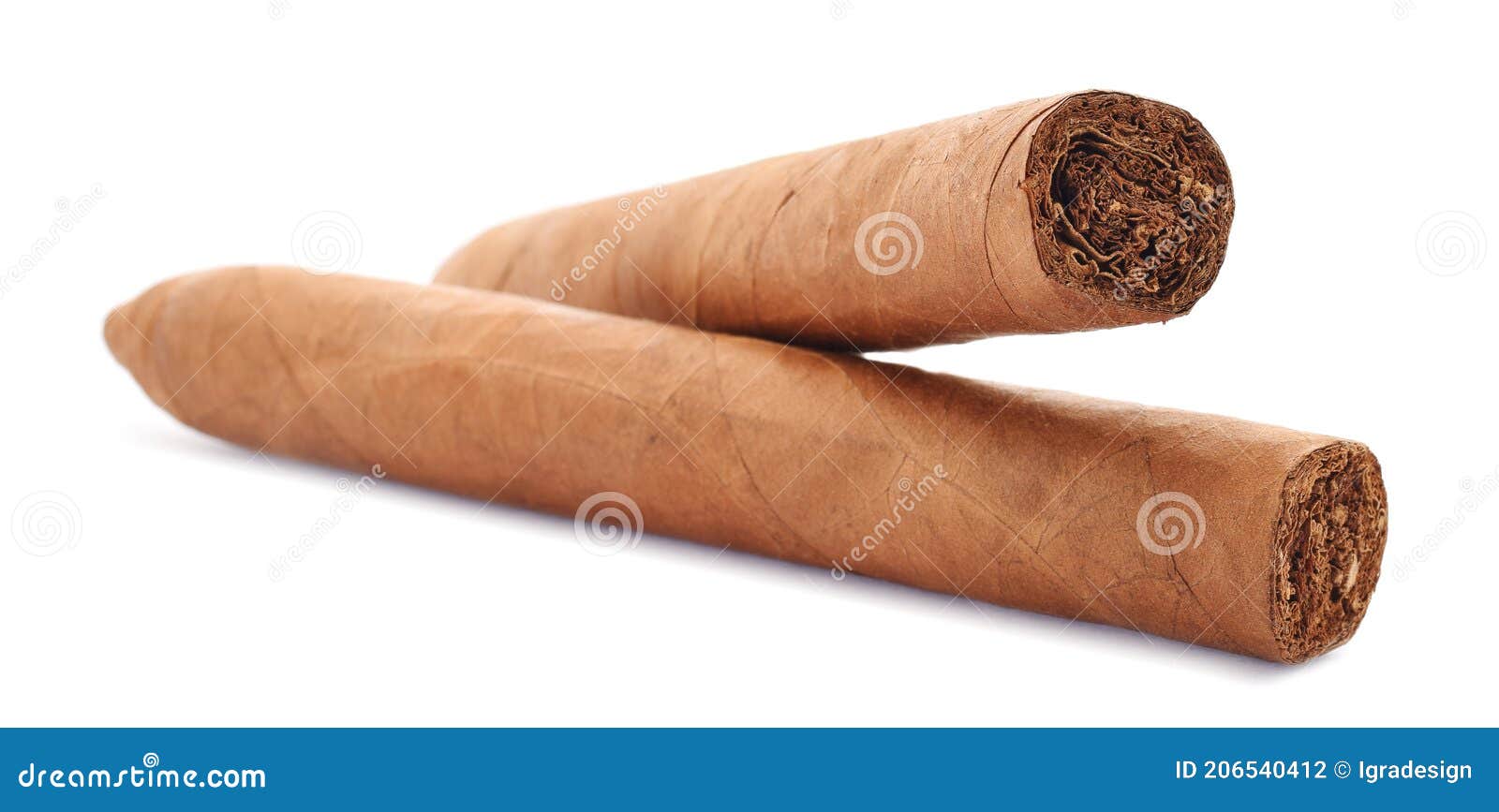 Sigars Torpedo Isolated on White Stock Photo - Image of luxury ...