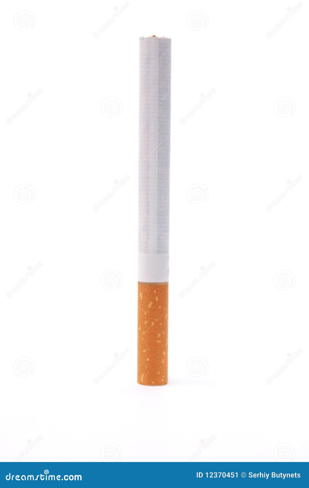 Sigaret stock afbeelding. Image of sigaretten, long, gezondheid - 12370451