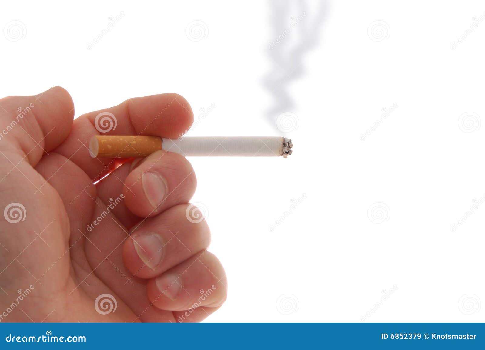 Sigaret stock afbeelding. Image of geneesmiddel, roker - 6852379