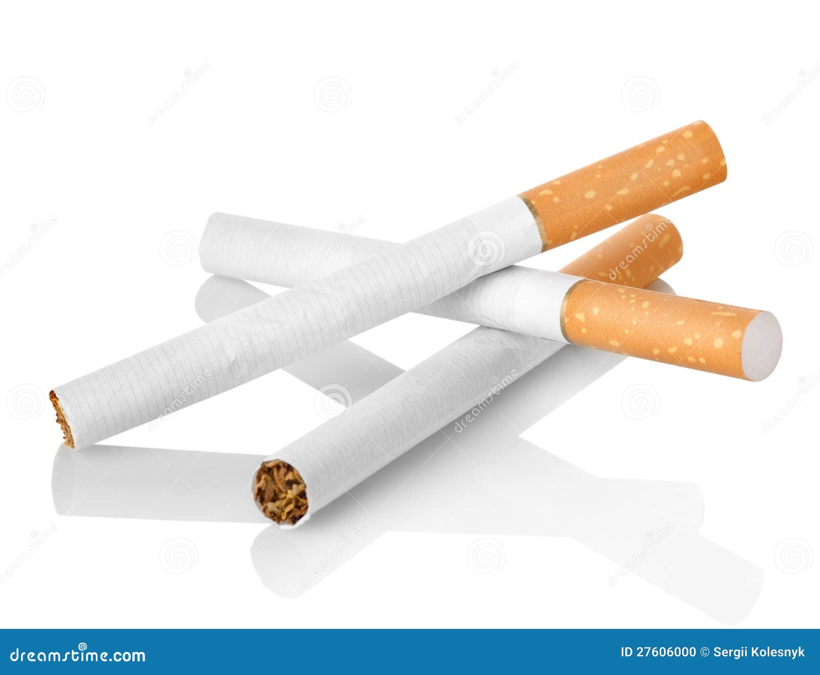 Sigaretten Met Oranje Filter Stock Foto - Image of roken, knippen: 27606000