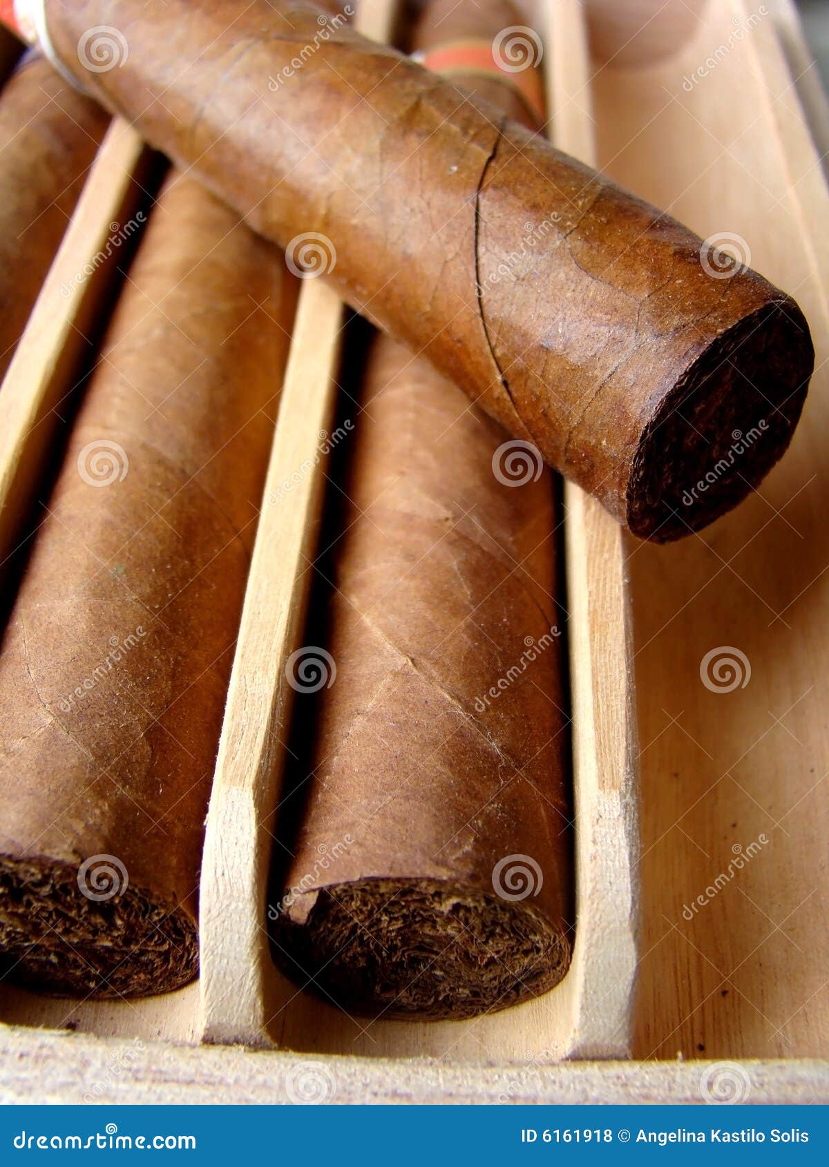 Sigari marroni cubani fotografia stock. Immagine di oggetti - 6161918