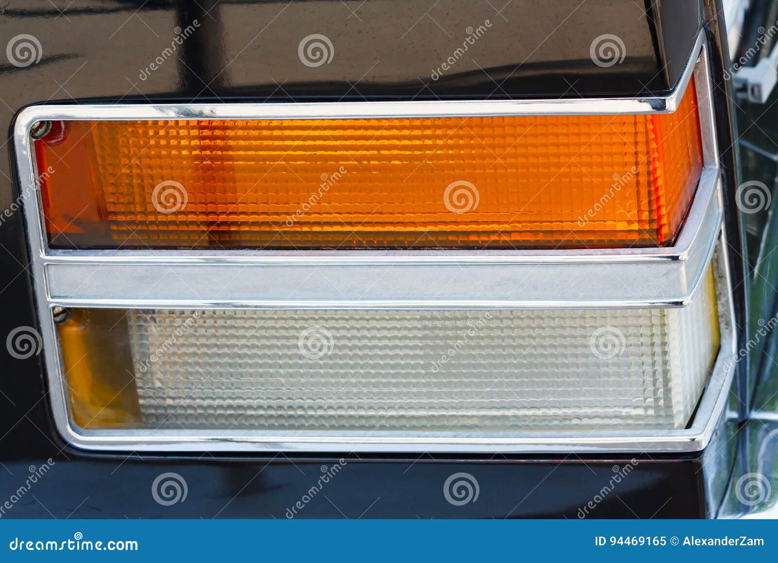 Sigelight of the car stock image. Image of metal, glass - 94469165