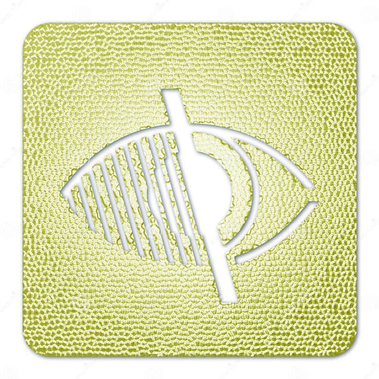 Sight impaired sign stock illustration. Illustration of colorful - 16801431