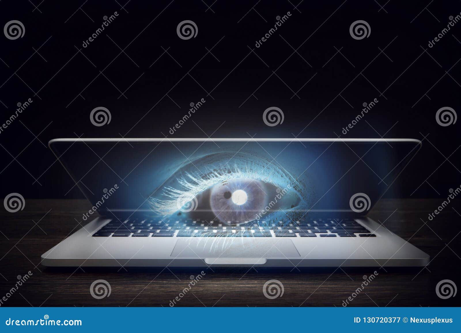 Sight from laptop screen stock image. Image of digital - 130720377