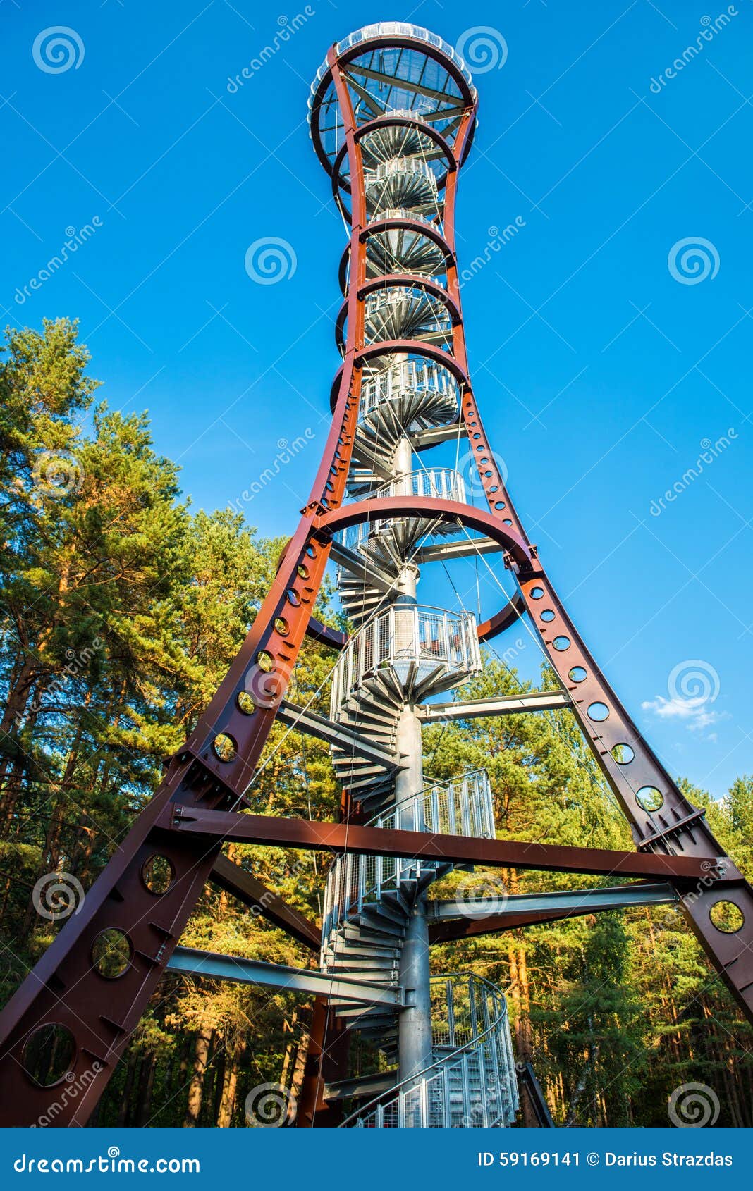 Sight seeing tower stock image. Image of climb, tremendous - 59169141