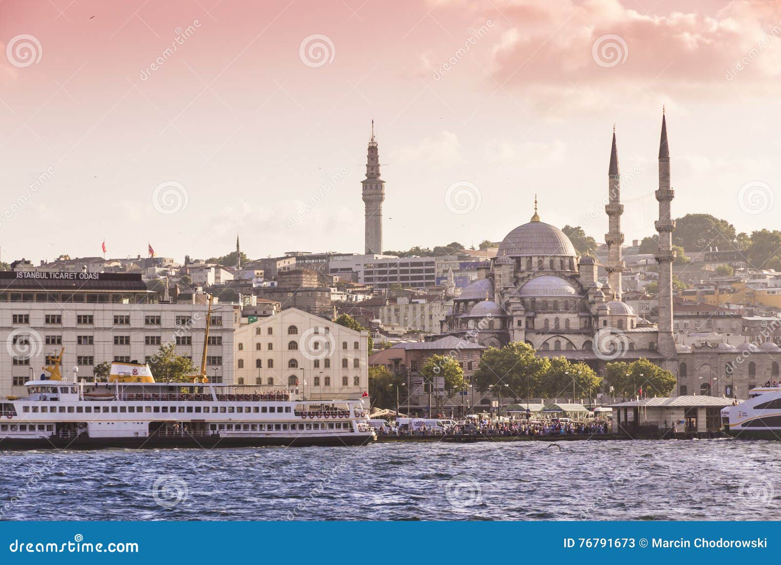Sights of Istanbul. editorial stock photo. Image of islam - 76791673