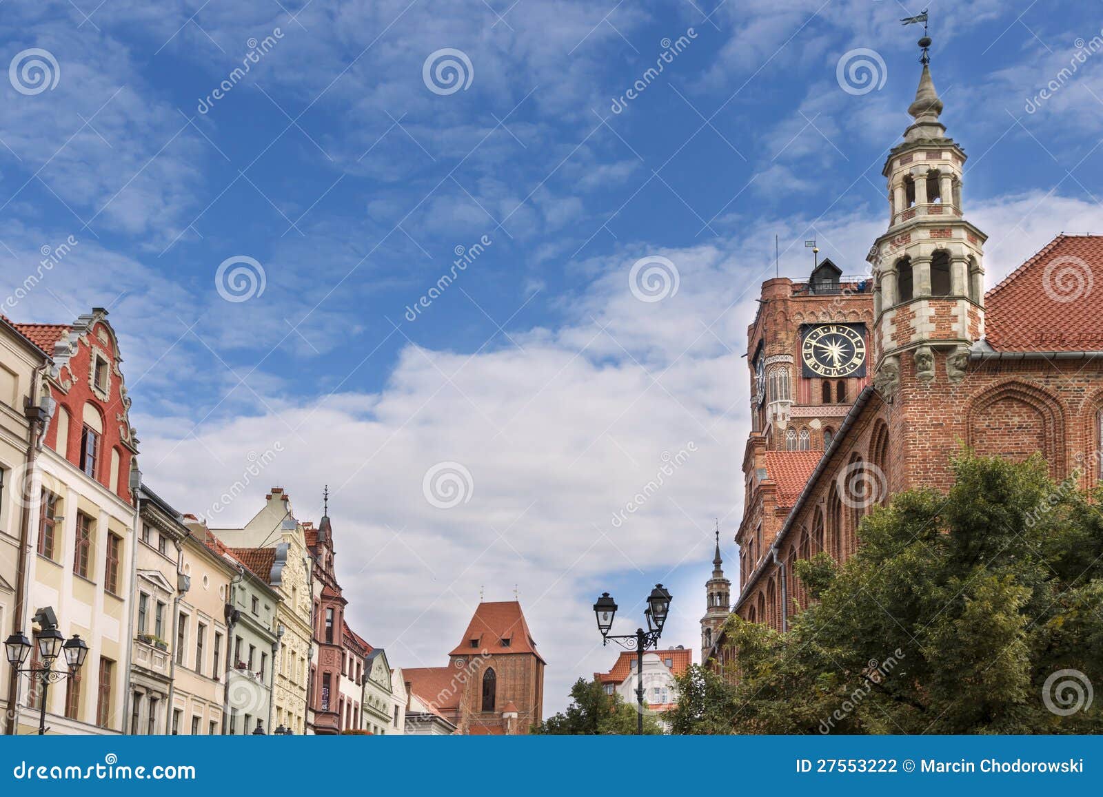 Sights of Poland. stock photo. Image of blue, heritage - 27553222