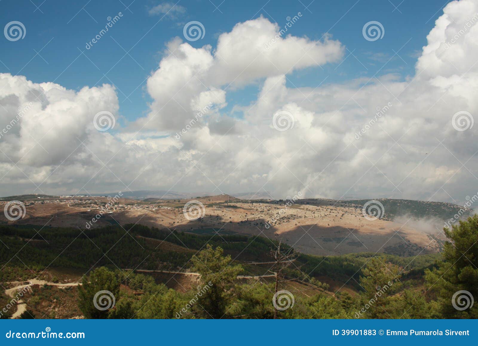 Sightseings De Birya, Israel Imagen de archivo - Imagen de ciudad ...