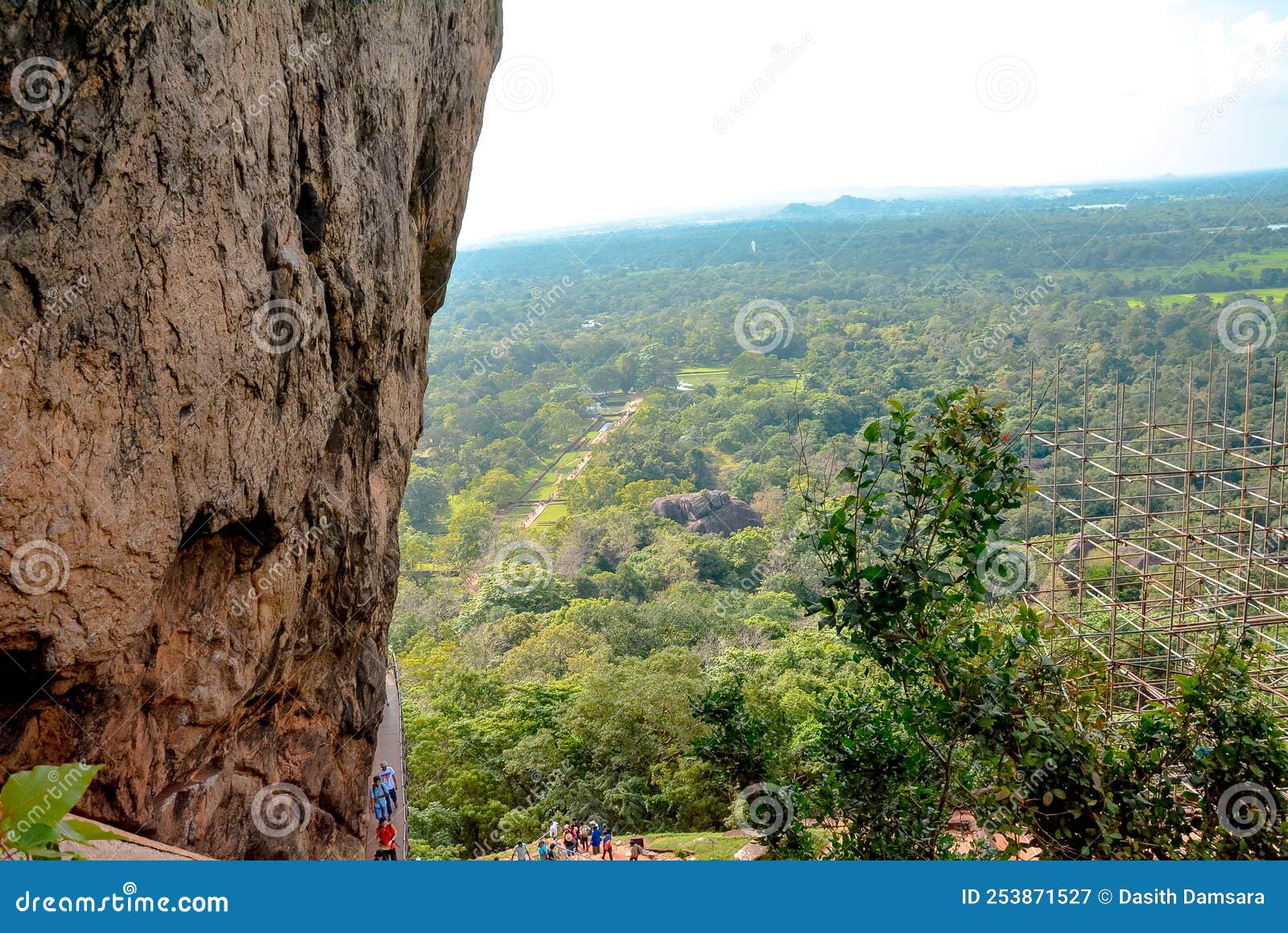 Sigiriya Rock Fortress Srilanka Editorial Photography - Image of ...