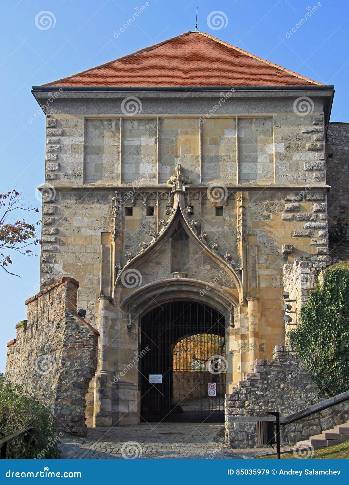 Sigismund`s Gate, Castle of Bratislava, Slovakia Stock Image - Image of ...