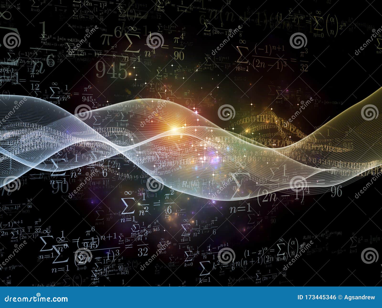 Sigma of Math stock illustration. Illustration of space - 173445346