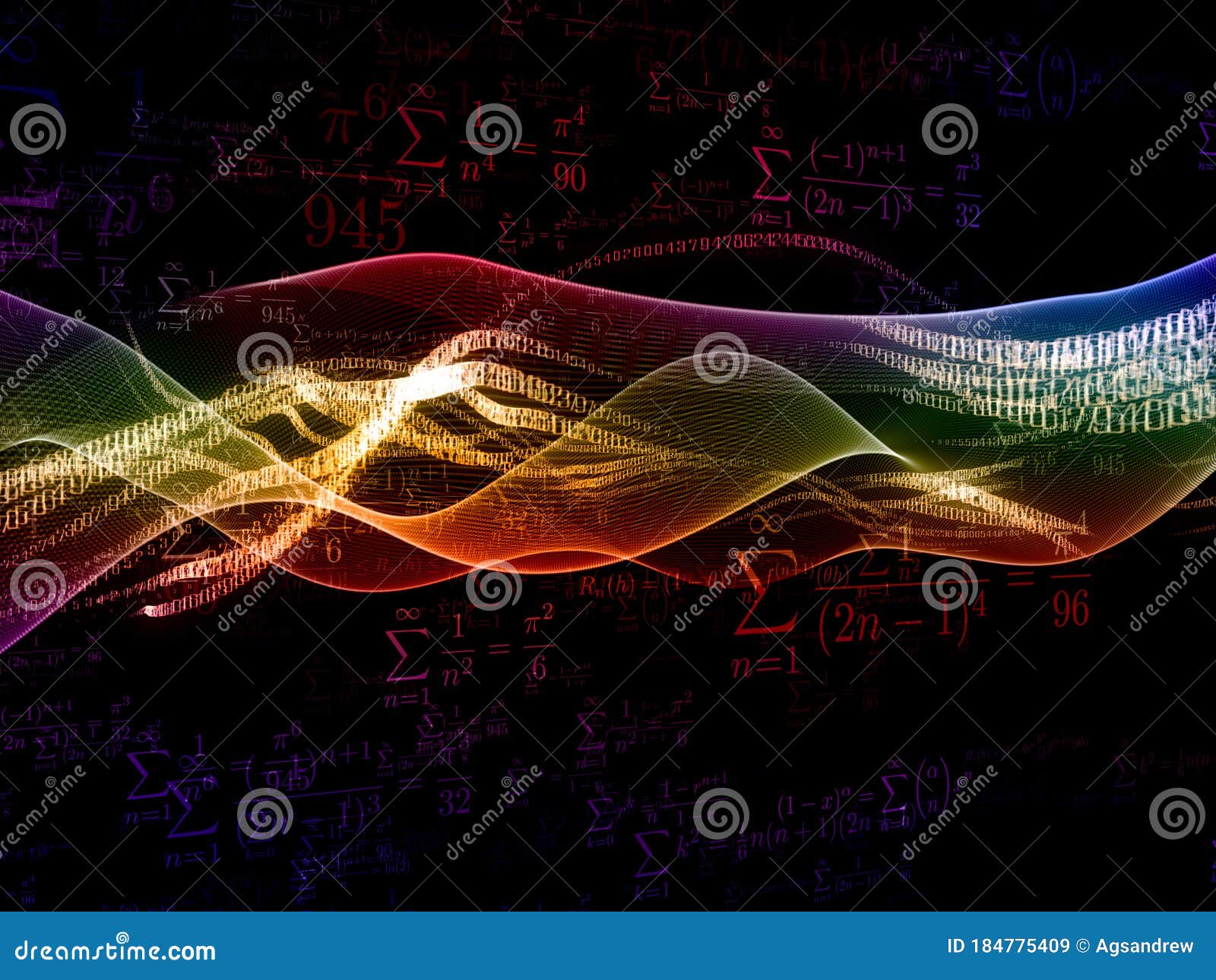 Sigma of Math stock illustration. Illustration of stream - 184775409
