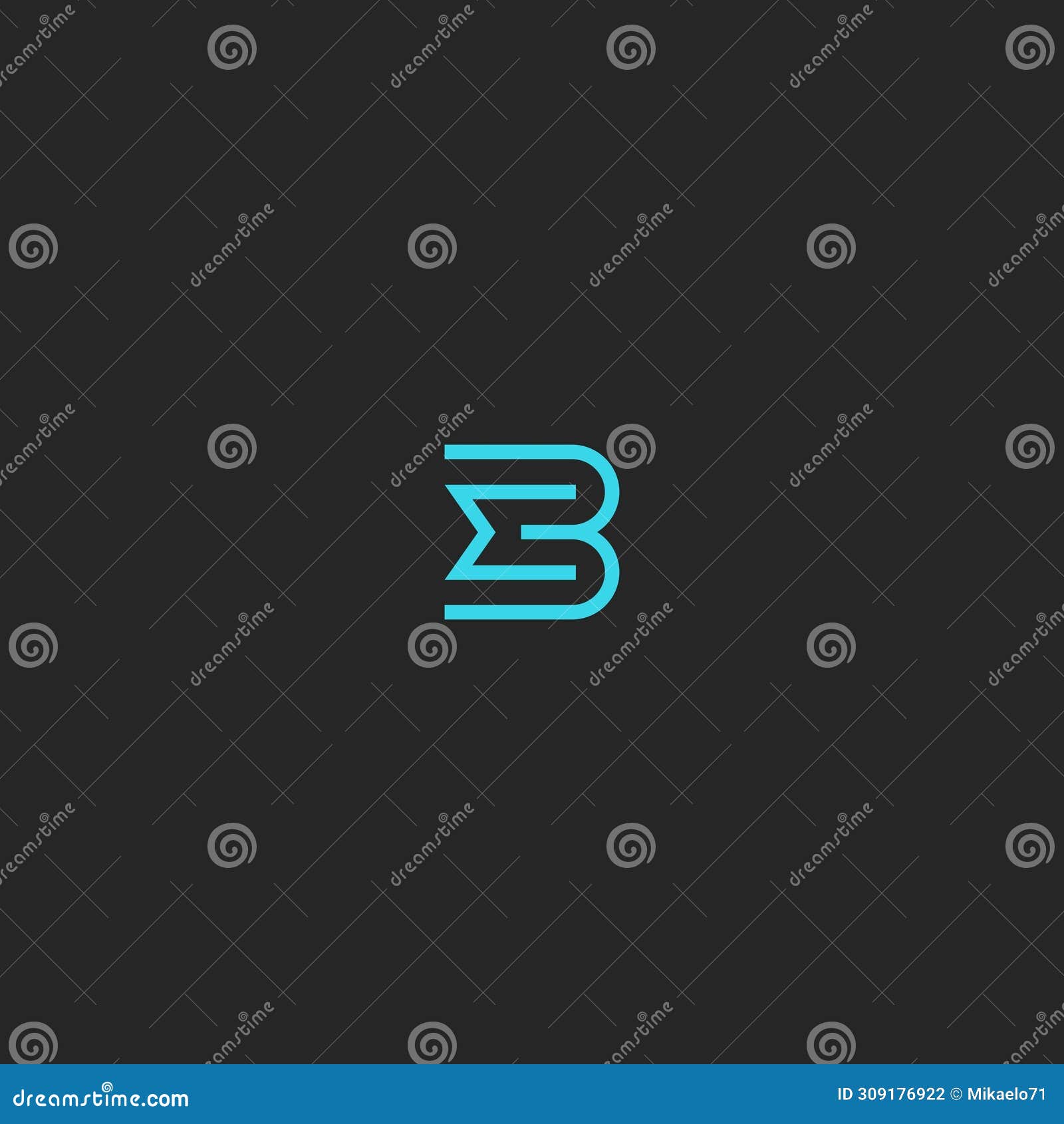 3 Sigma Vector stock vector. Illustration of geometry - 309176922