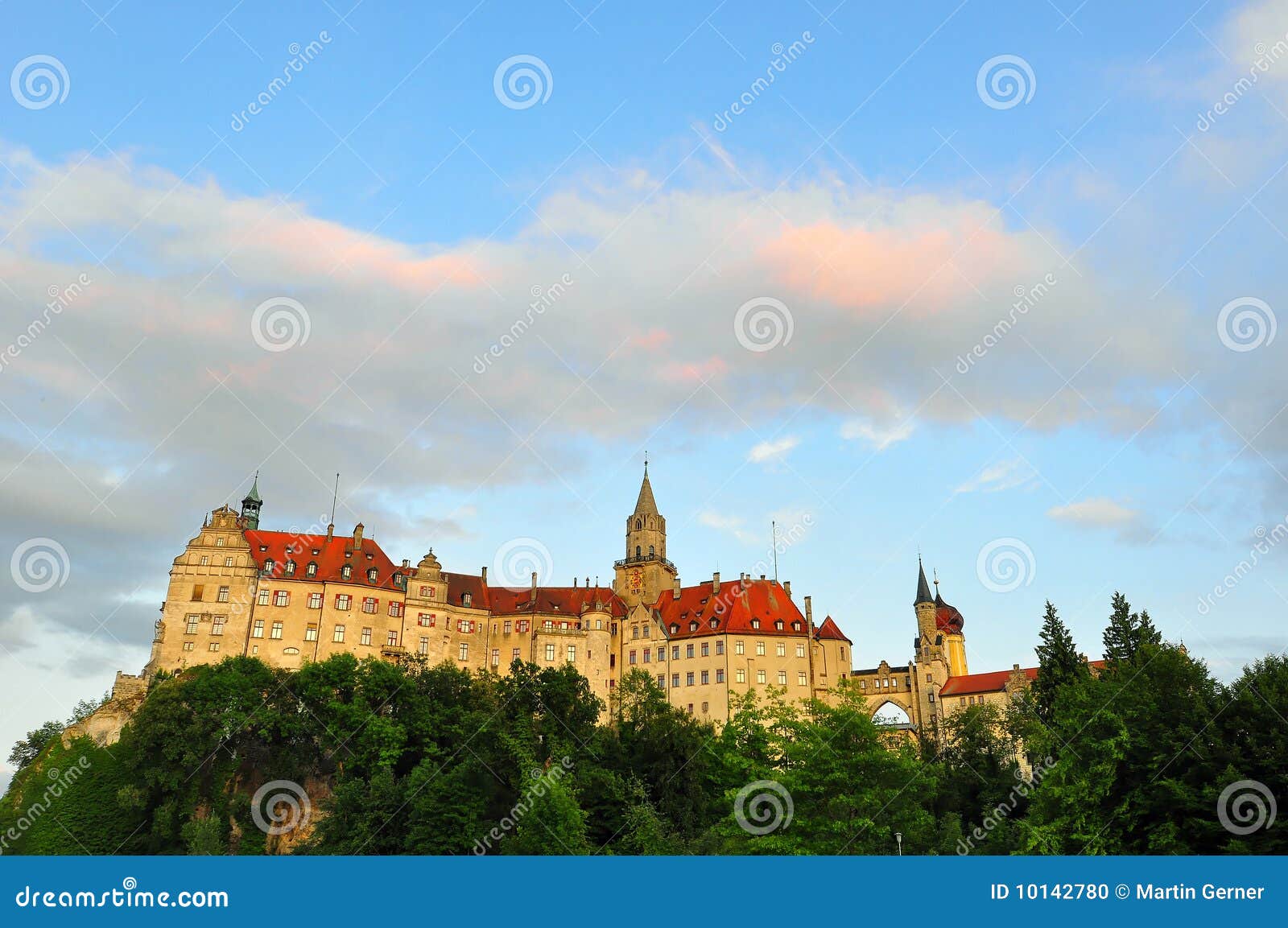 Sigmaringen Castle stock photo. Image of building, nobility - 10142780