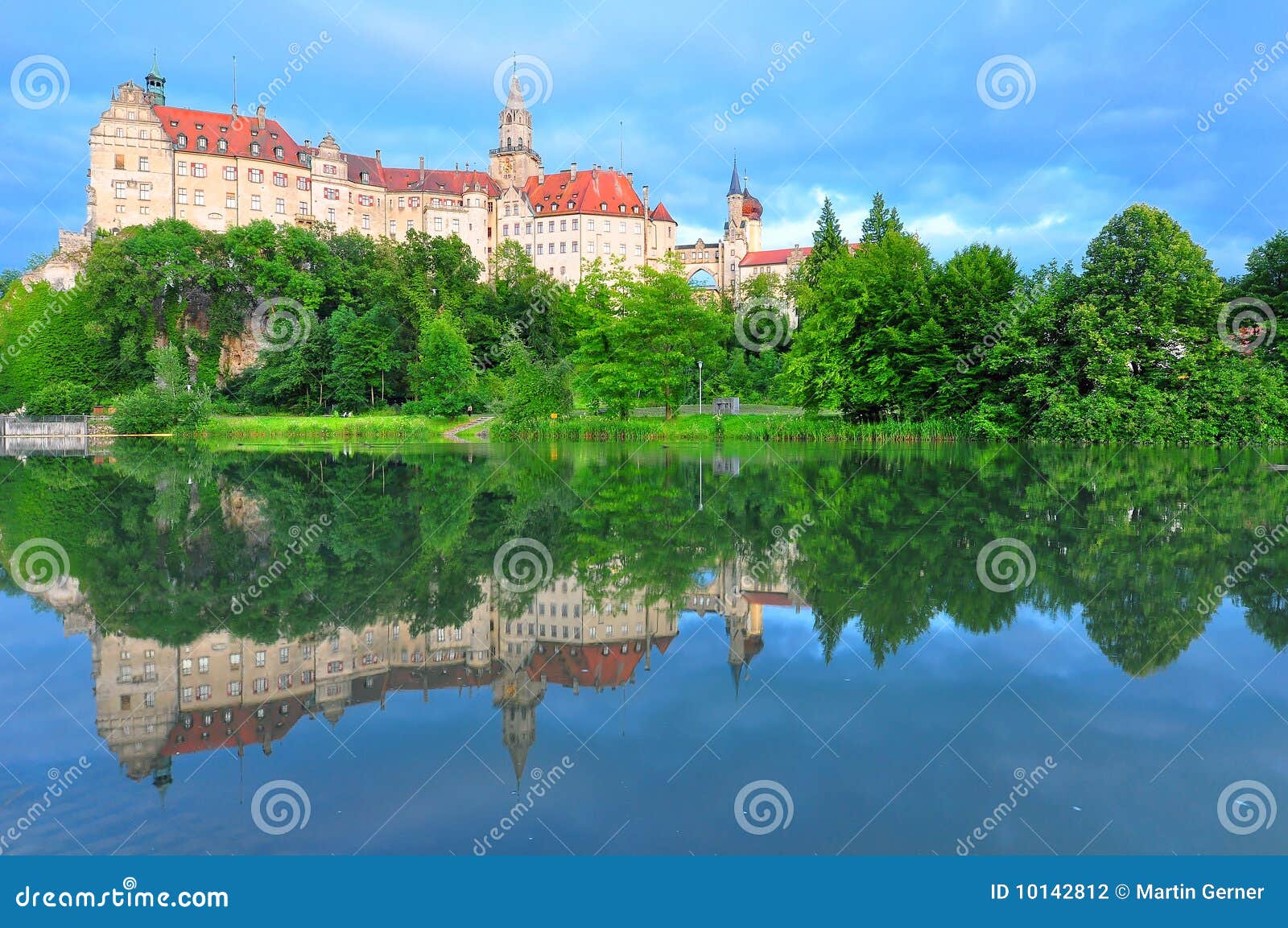 Sigmaringen Castle stock photo. Image of garden, medieval - 10142812