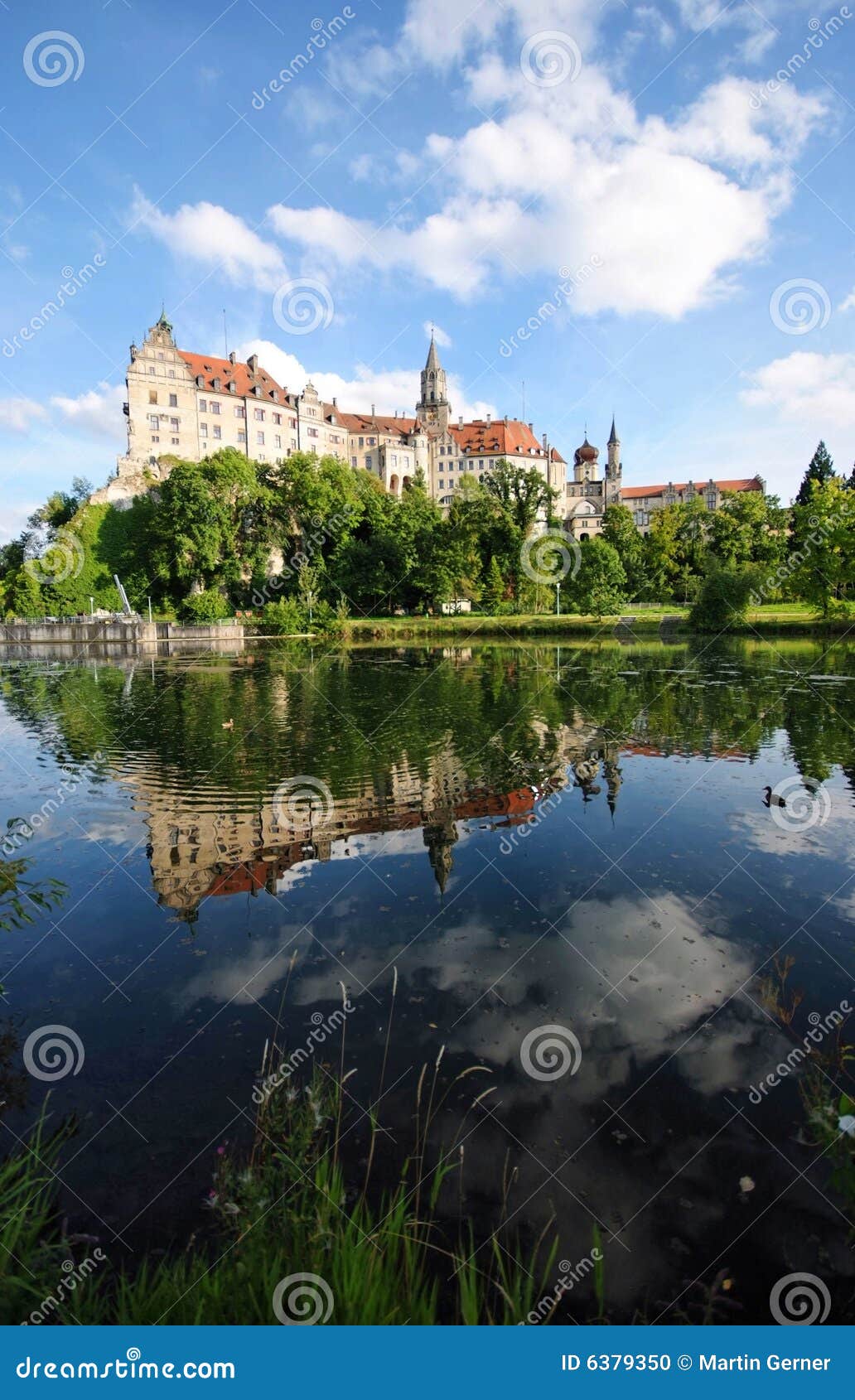 Sigmaringen Castle stock photo. Image of sovereign, medieval - 6379350