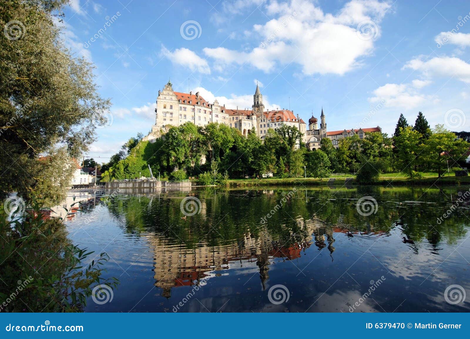 Sigmaringen Castle stock photo. Image of wall, nobility - 6379470