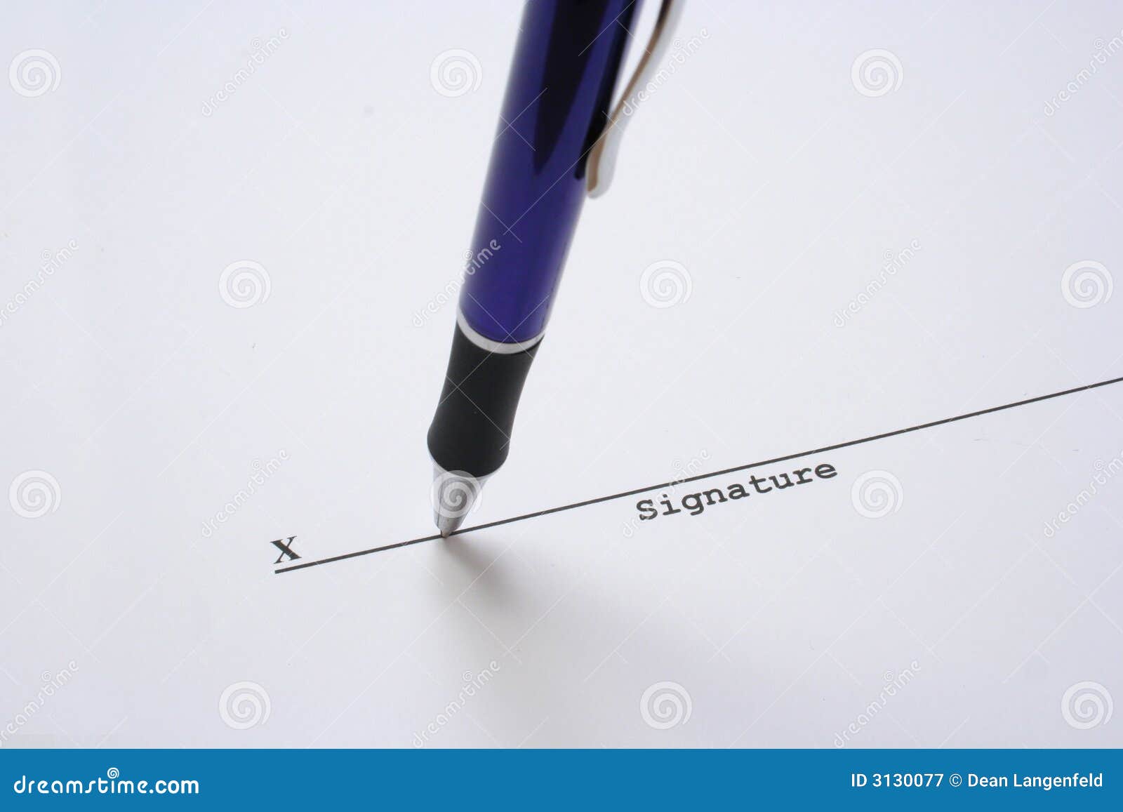 Sign on the X 1 stock image. Image of agreement, blue - 3130077