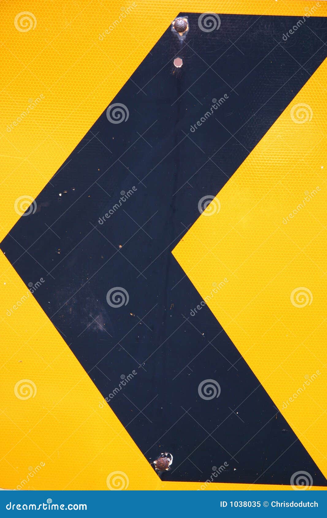 Sign stock image. Image of point, bend, yellow, corner - 1038035