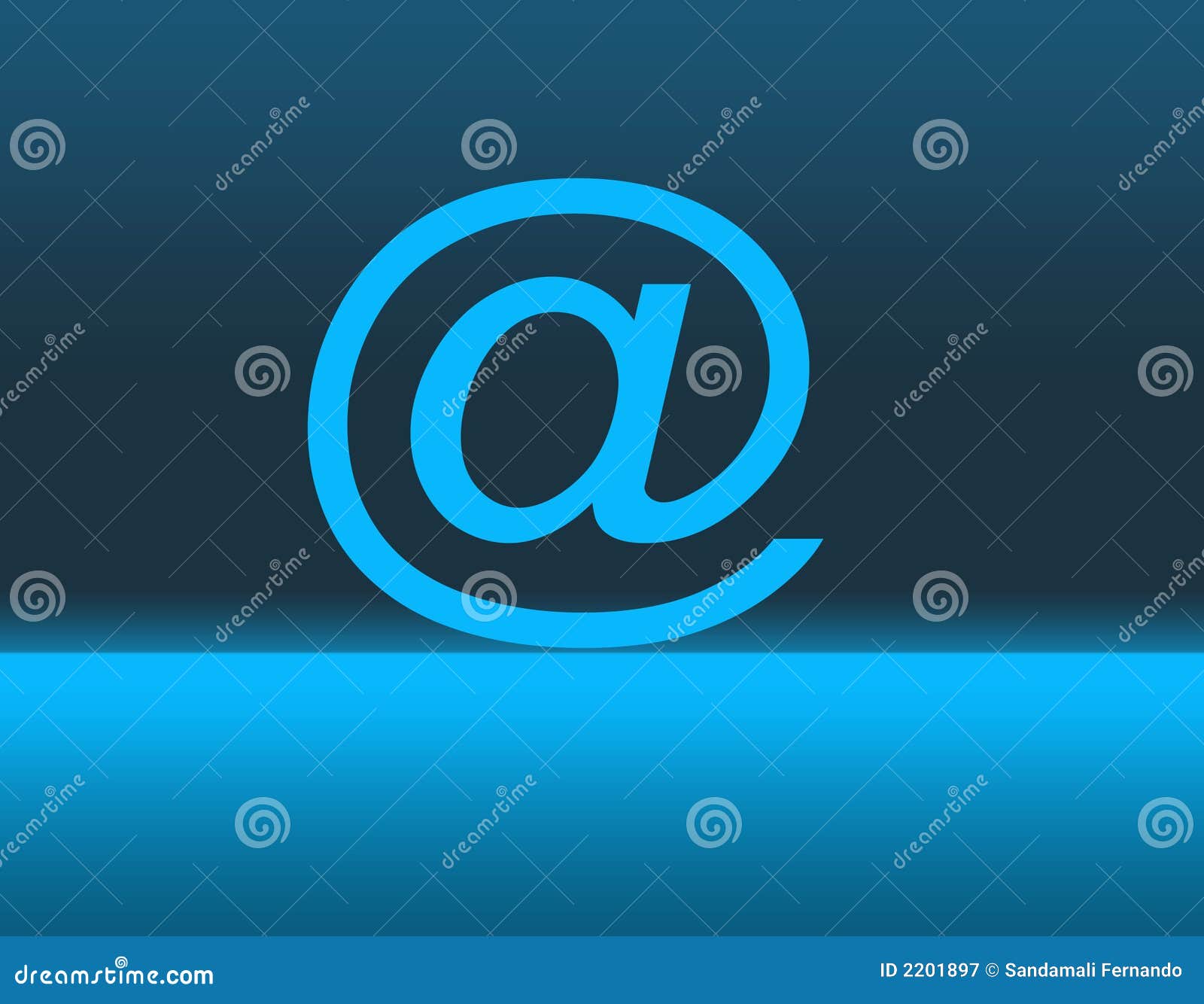 At sign stock illustration. Illustration of stylish, world - 2201897