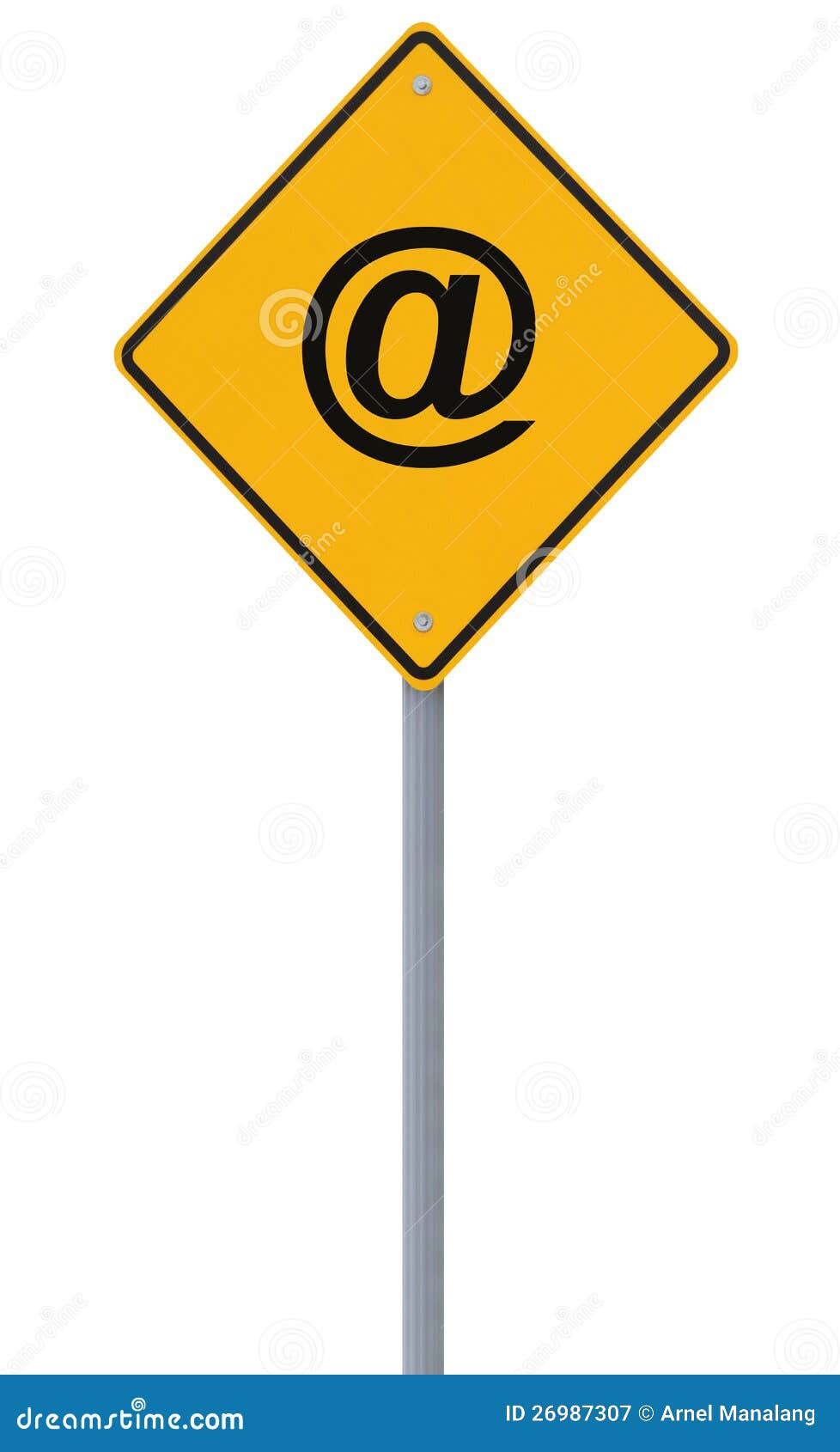 At Sign stock image. Image of icon, technology, laptop - 26987307