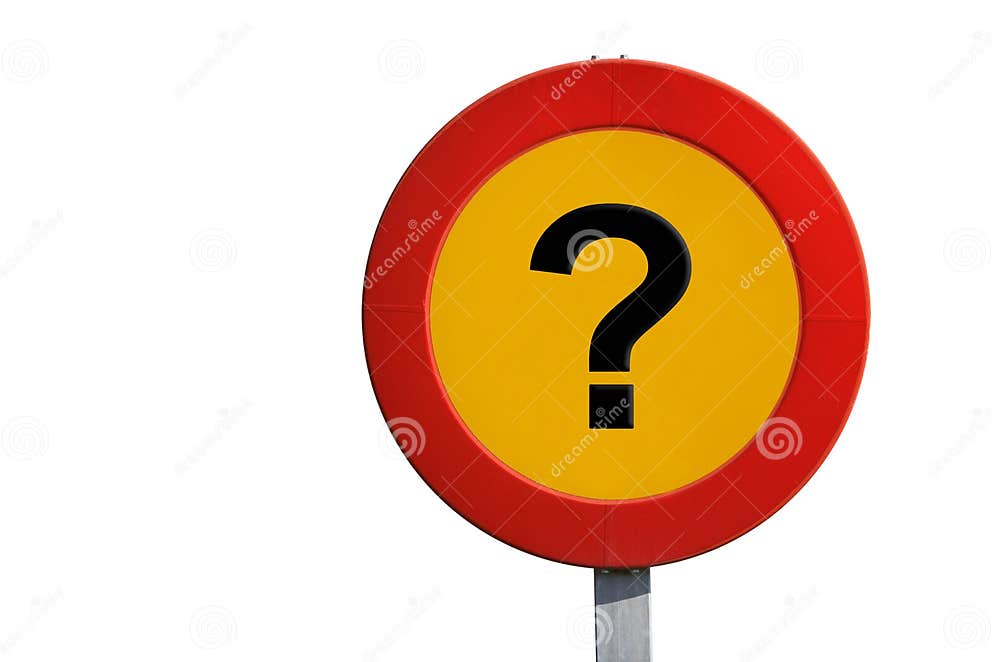 Sign stock photo. Image of prohibited, interrogation, signal - 2725772