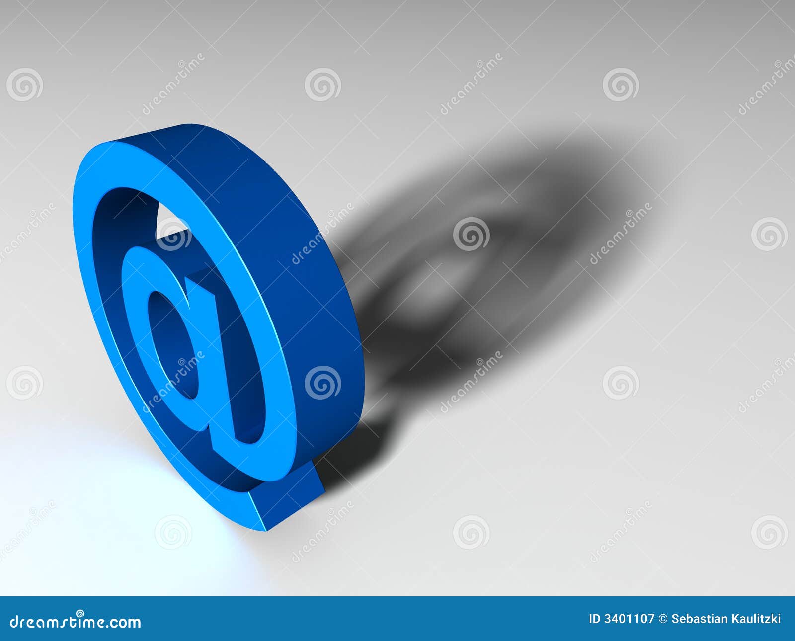 At sign stock illustration. Illustration of connection - 3401107