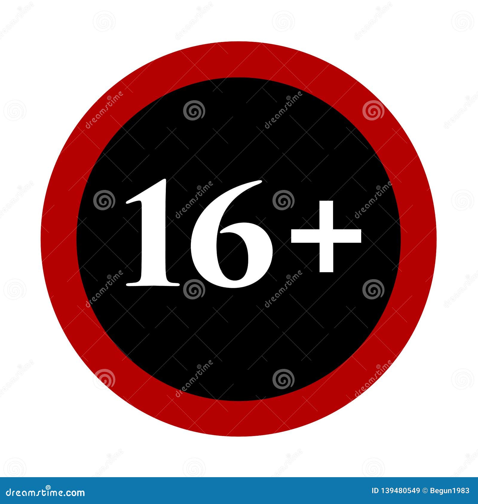 Sign age limit in vector stock vector. Illustration of censored - 139480549