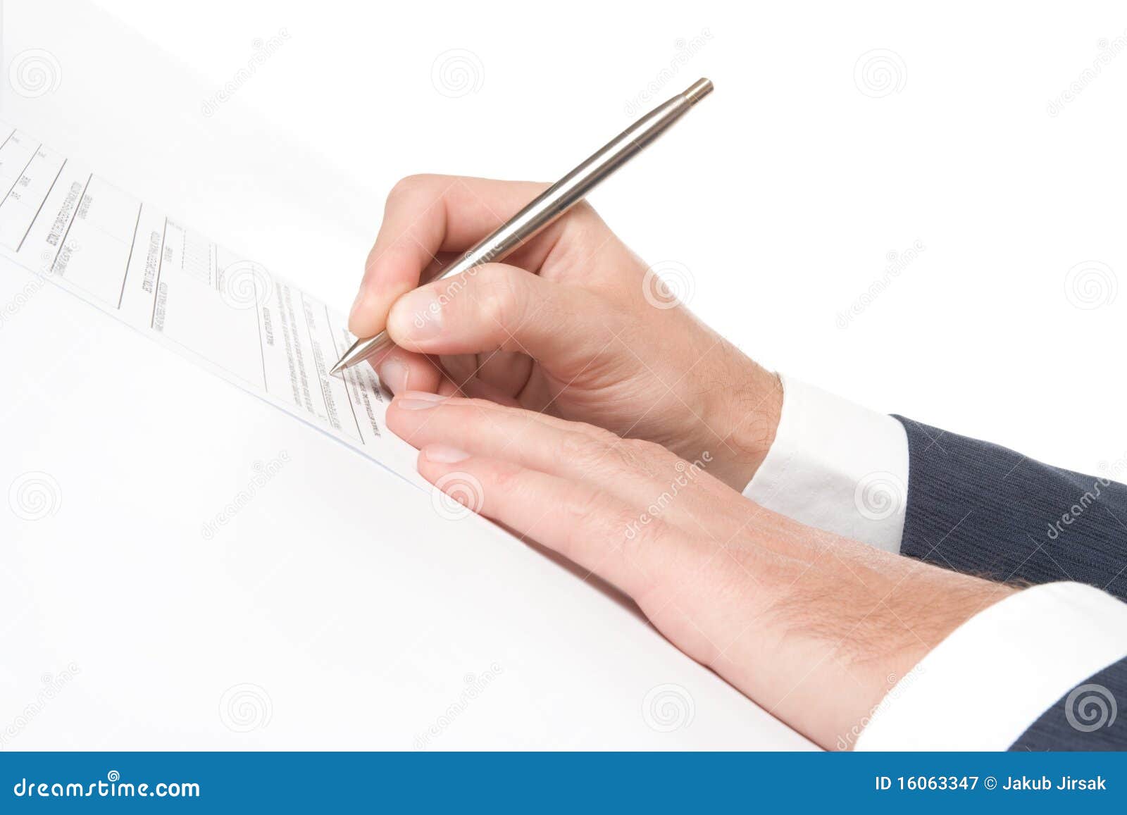 Sign agreement stock image. Image of formal, caucasian - 16063347