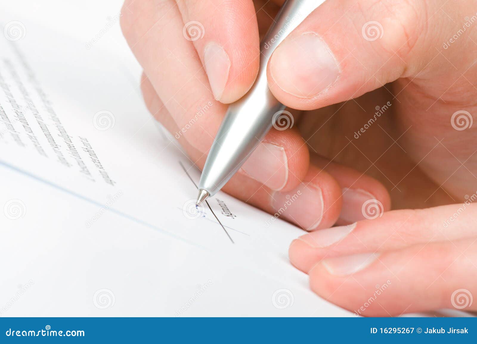 Sign agreement stock image. Image of agreement, closeup - 16295267