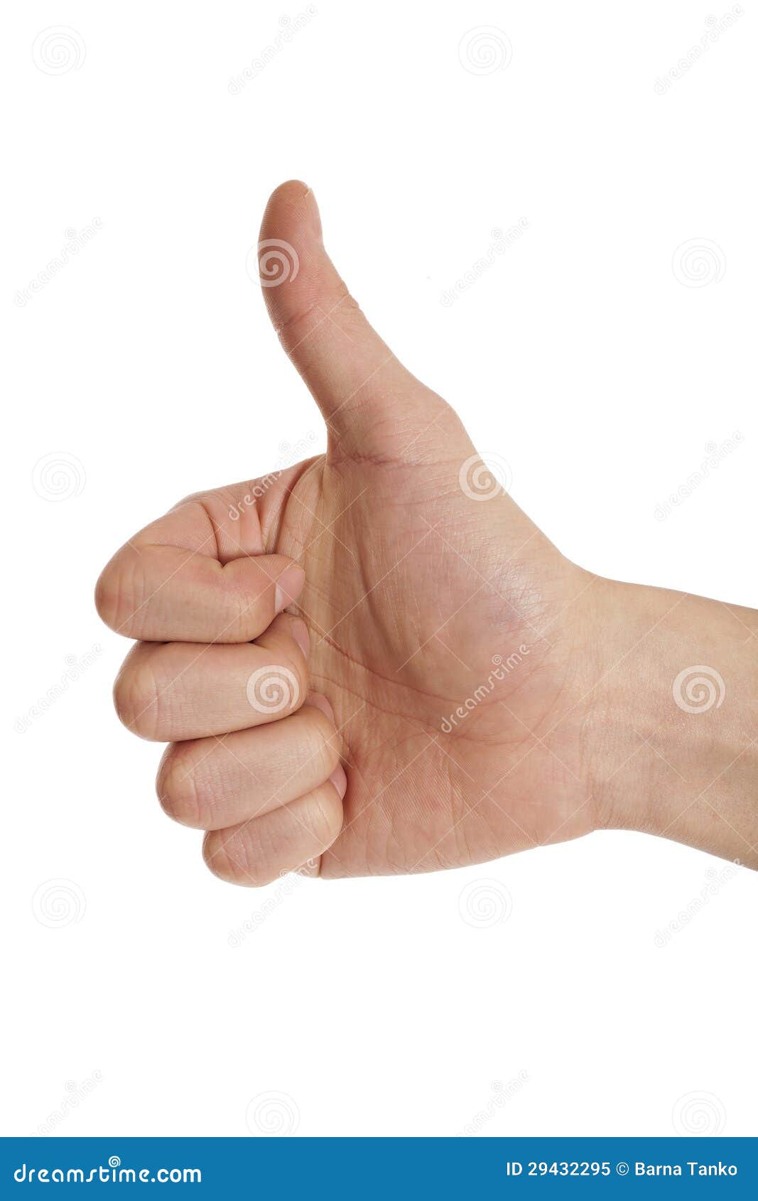 Sign of approval stock image. Image of finger, hand, sign - 29432295