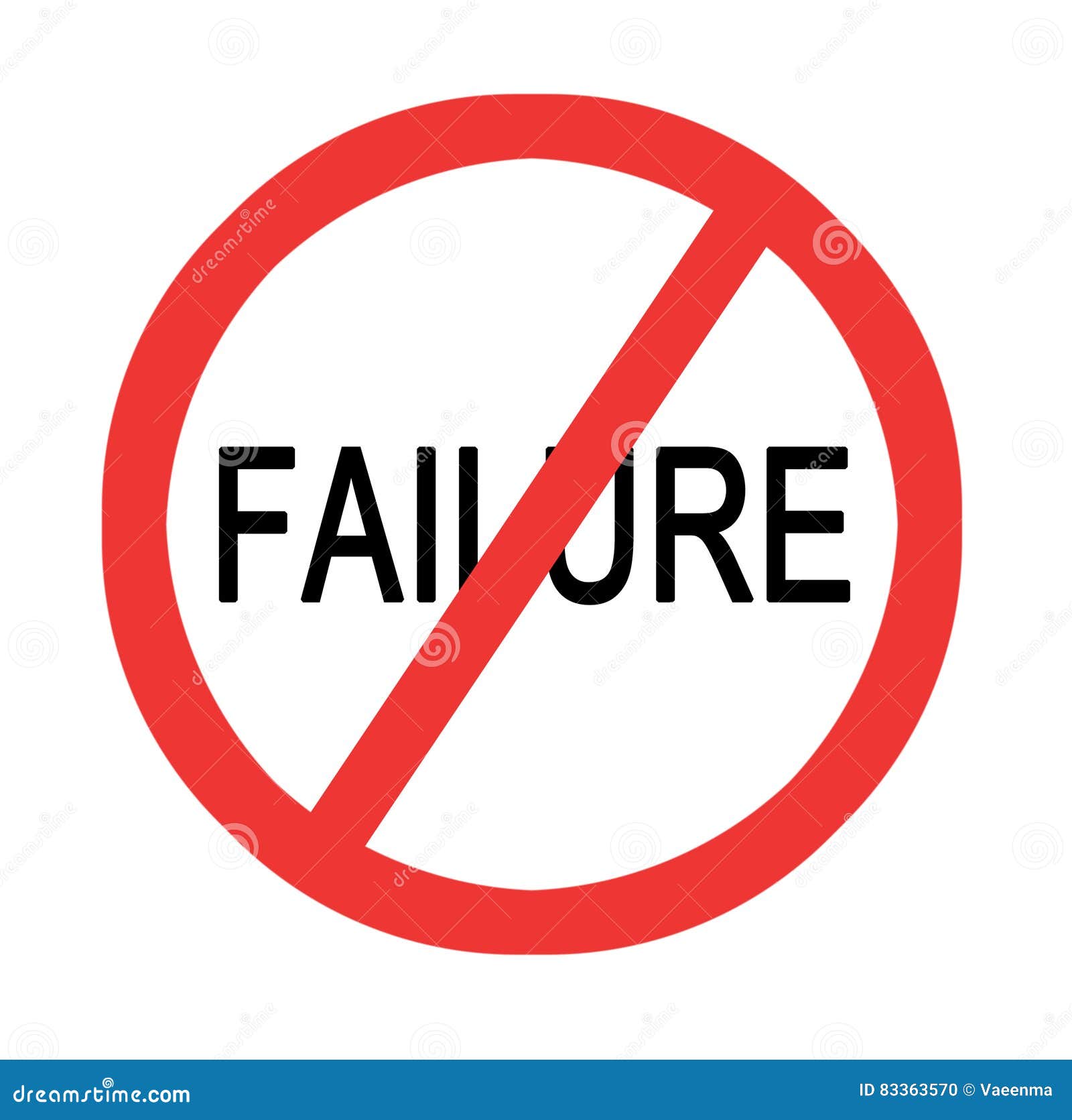 Preventing failure stock illustration. Illustration of stop - 83363570