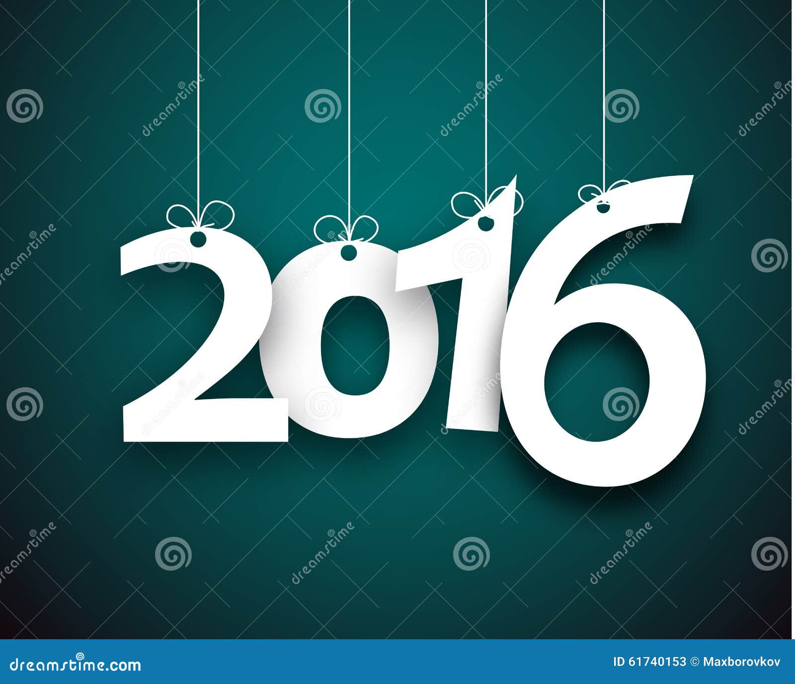 2016 sign background stock vector. Illustration of advertising - 61740153