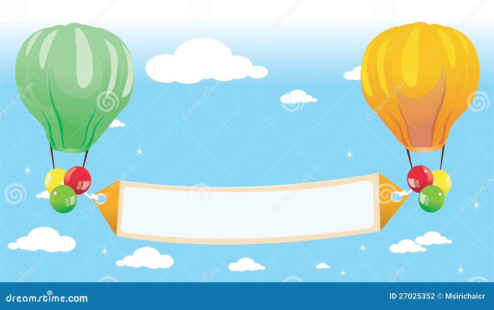 Sign balloons. stock illustration. Illustration of celebrating - 27025352