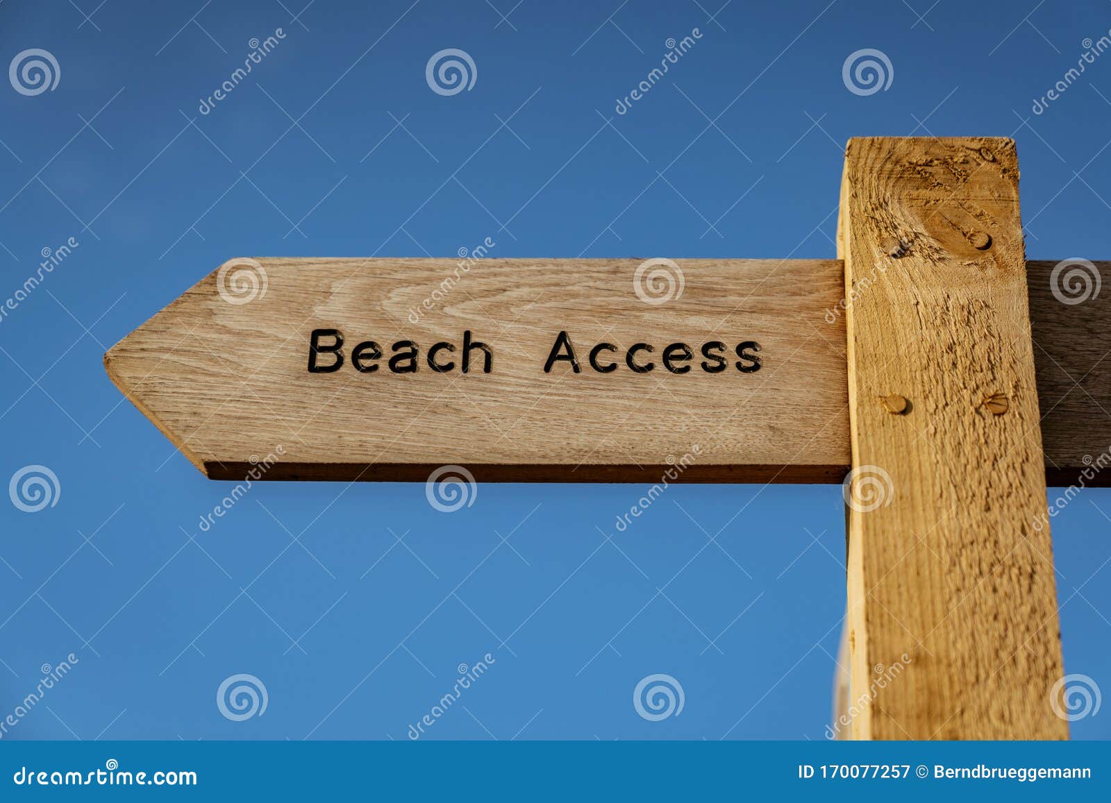 Sign: Beach Access stock image. Image of textured, sign - 170077257
