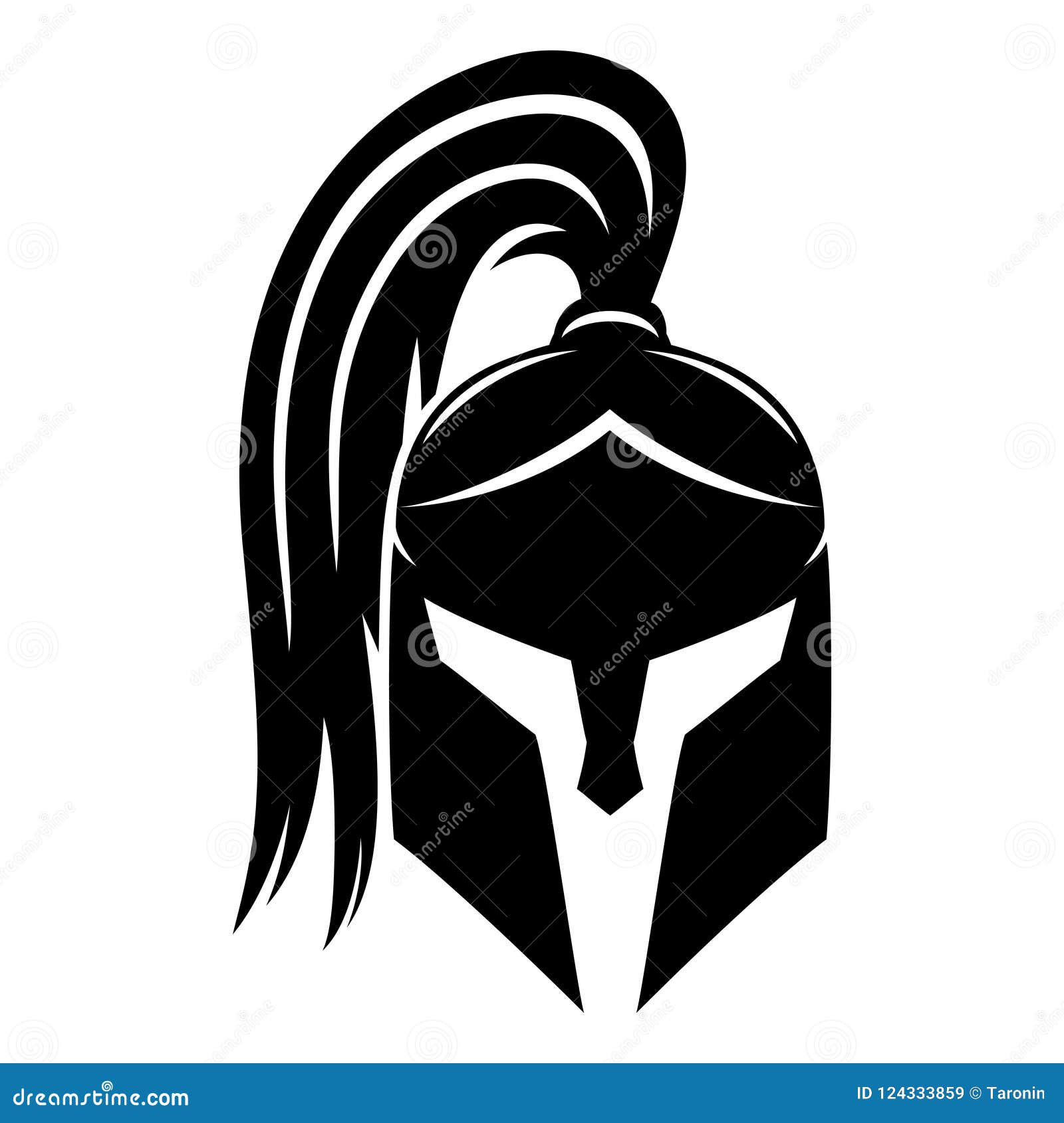 Greek Helmet Vector