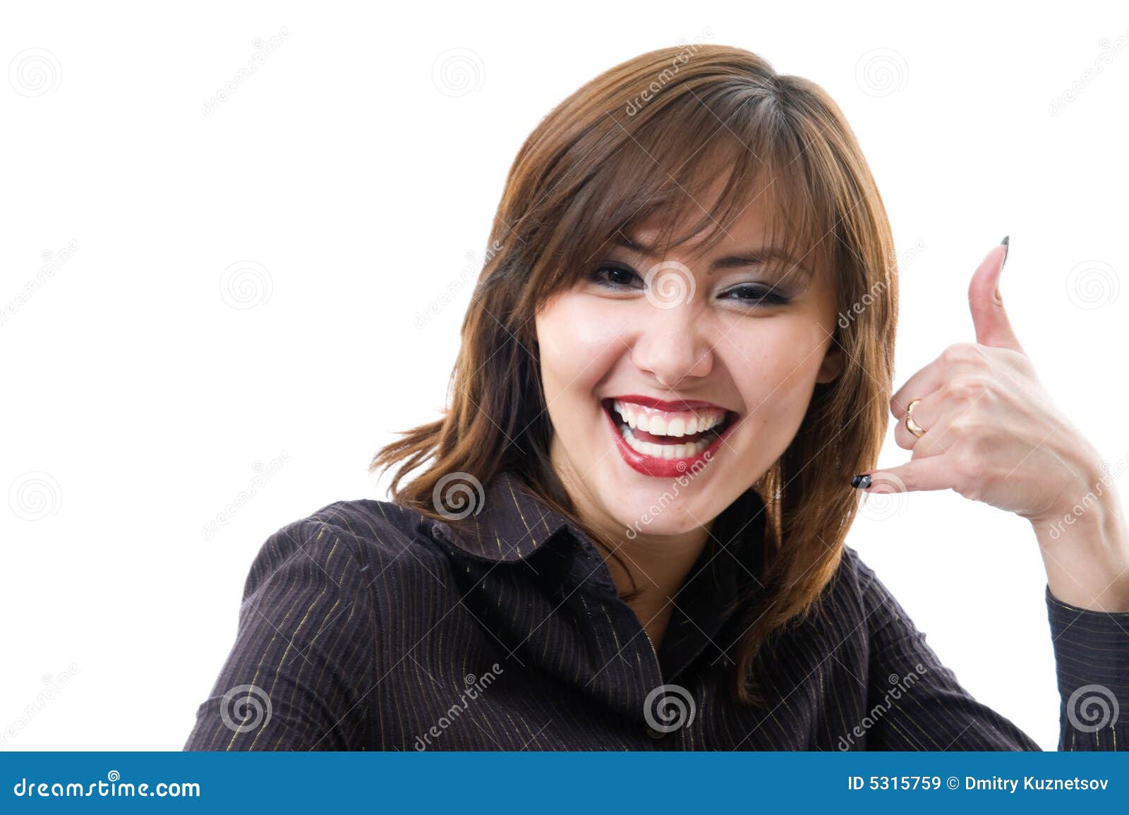 Sign: call me stock image. Image of finger, gesturing - 5315759