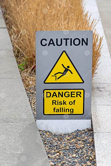 Sign Caution Danger stock photo. Image of caution, street - 318991188